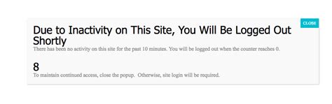 Secure Idle User Logout Plugin Introduction And Option Settings Popup