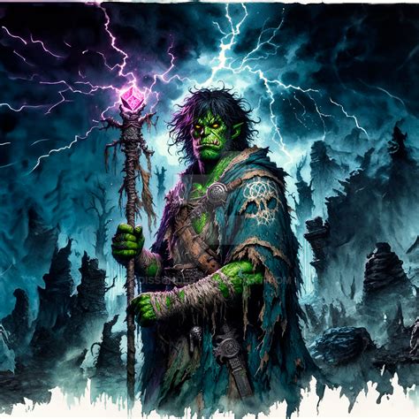 Orc Assassin Samurai Female Adoptable Art By Dissunder On Deviantart