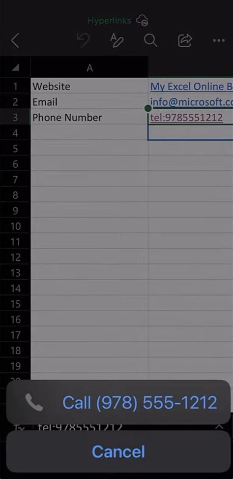 Inserting A Hyperlink In Microsoft Excel MyExcelOnline