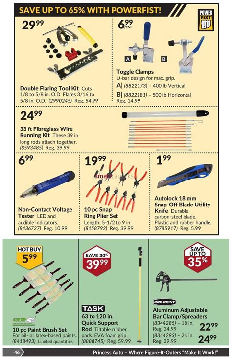 Princess Auto Flyer September 15 To 27