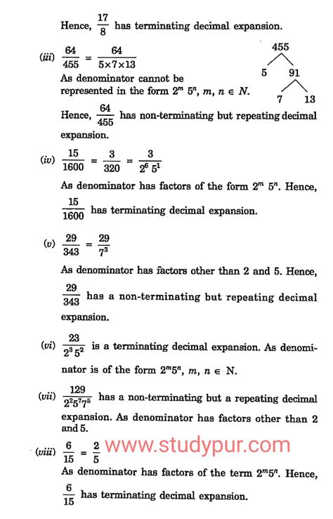 Real Number Class 10 Math Studypur