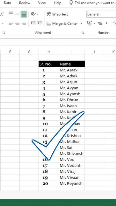 how to use mr or mrs before name automatically in excel exceltips