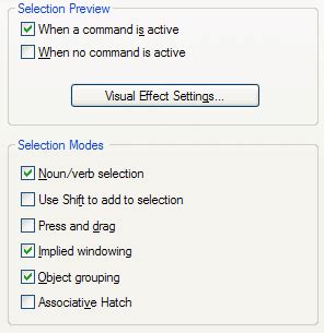 CAD E Corner AutoCAD Selection Techniques