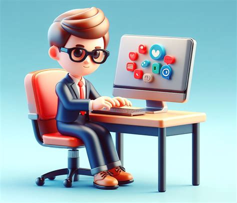 Download Ai Generated Man Computer Royalty Free Stock Illustration Image Pixabay