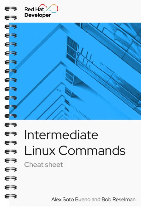 intermediate linux commands cheat sheet red hat developer