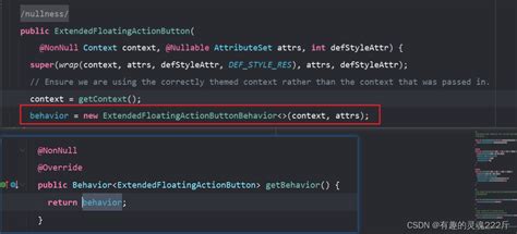 扩展extendedfloatingactionbutton滚动收缩展开行为 Csdn博客