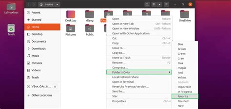 How To Change Folder Colors On Ubuntu Its Linux FOSS