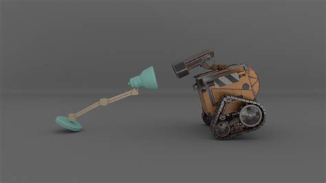 Artstation Wall E And The Lamp