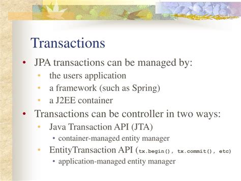 Ppt Jpa Powerpoint Presentation Free Download Id845208