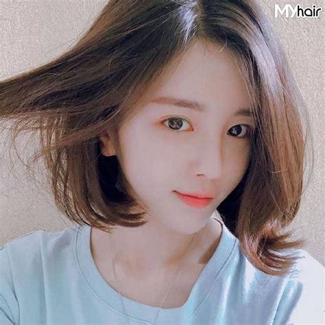 Ảnh Gái Xinh Tóc Ngắn Ngang Vai Cute Cực Đáng Yêu