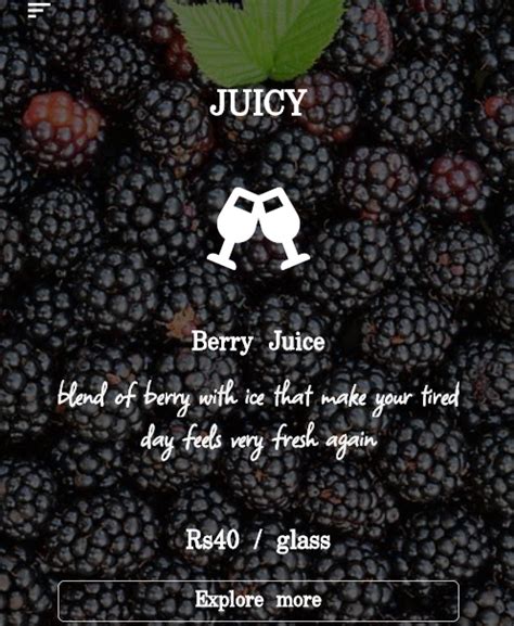 GitHub Mfarhandev Juice App Juice App With 3 Pages UI