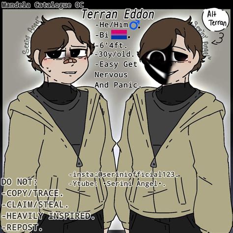 Terran Eddon My Tmc Oc The Official Mandela Catalog Amino