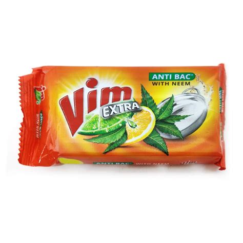 Vim Extra Dishwash Bar Anti Bacterial With Neem Fresh Club