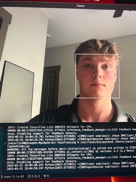 Python Opencv Mediapipe Facetracking Computervision Ai Joe Carlin