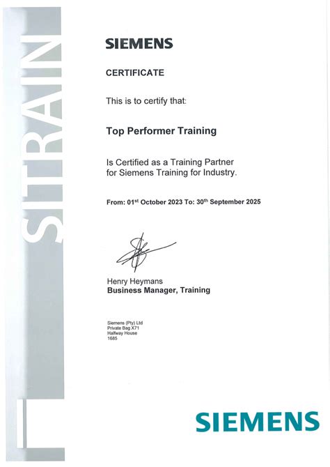 Plc Training Courses Top Performer
