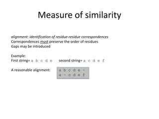 Sequence Alignment Data Bioinformatics Introduction PPT