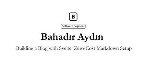 building a blog with sveltekit markdown setup