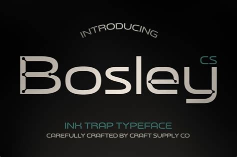 Cs Bosley Font Free Font