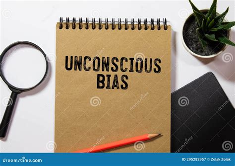 Bias Word On A Small Sheet Of Paper Stock Image Image Of Prejudice