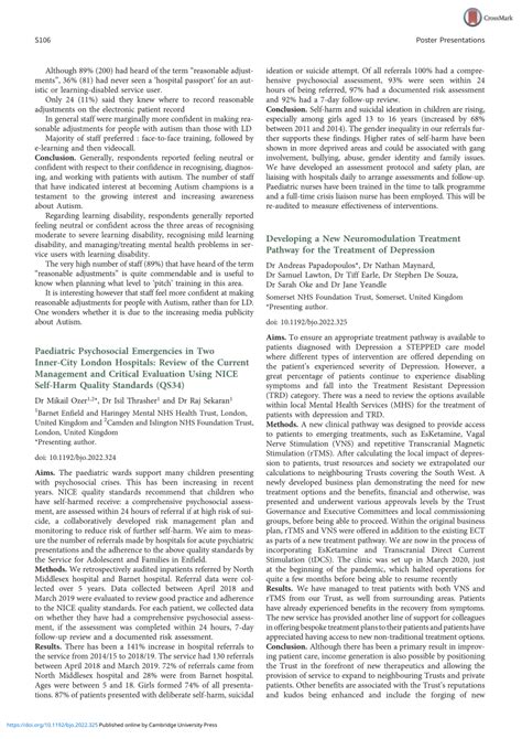 Pdf Developing A New Neuromodulation Treatment Pathway For The