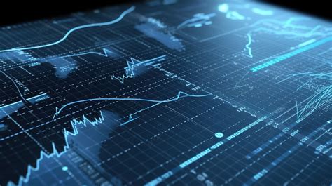 Rendering Of A Blue Background Concept For A 3d Finance Consultant And