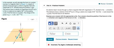 Solved Review Constants Part A Practice Problem In This Chegg