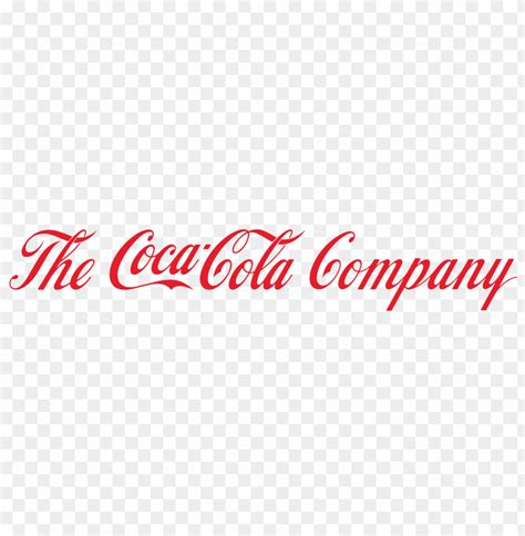 The Coca Cola Company Logo Text Toppng