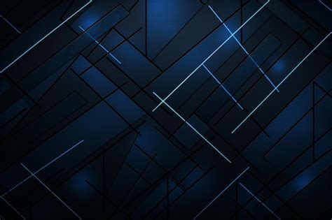 Premium Photo Gradient Blue Dynamic Lines Background