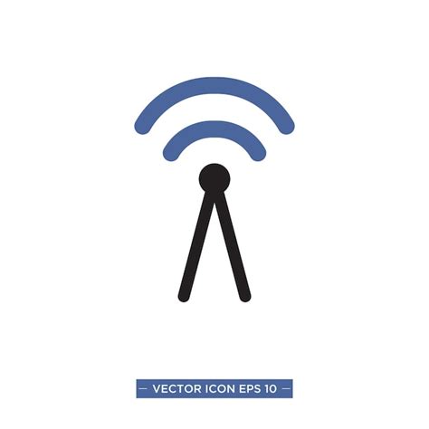 Premium Vector Connection Tower Icon