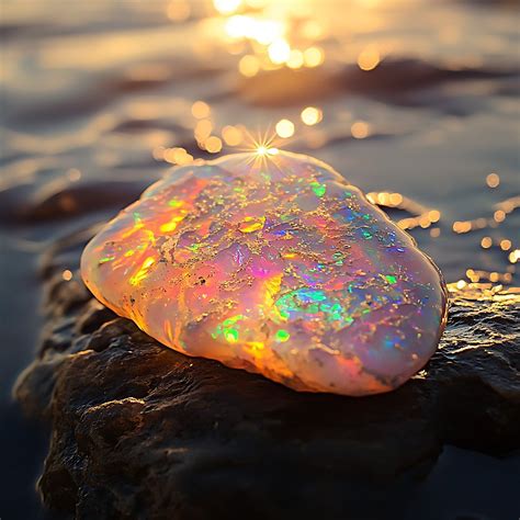 download ai generated opal gemstone royalty free stock illustration
