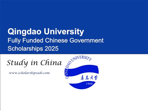 Qingdao University Offers Fully Funded Chinese Government Scholarships