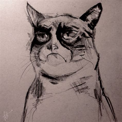 Grumpy Cat Sketch