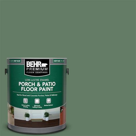 Behr Premium 1 Gal S410 6 Greener Pastures Low Lustre Enamel Interior
