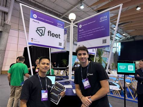 fleet on linkedin websummit networking giveaway ipad innovation
