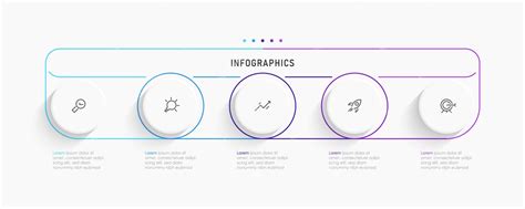 아이콘 및 5가지 옵션 또는 단계가 있는 벡터 인포그래픽 레이블 디자인 템플릿 프로세스에 사용할 수 있습니다 프리미엄 벡터