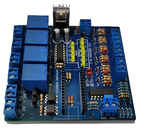 Shield CLP para Arduino Nano V AutoCore Robótica