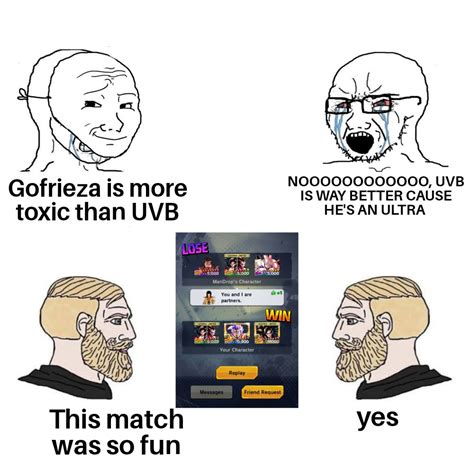 average meta users vs average non meta enjoyers r dragonballlegends