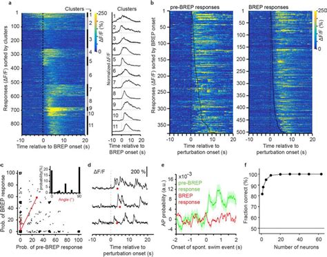 Neuronal Responses To Visual Feedback Mismatch A Clustering Of Download Scientific Diagram