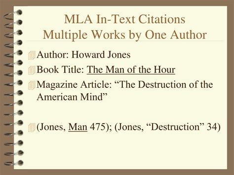 PPT MLA In Text Citations PowerPoint Presentation Free Download ID