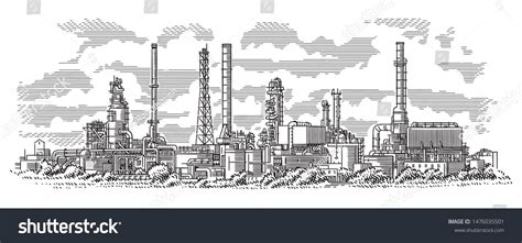 Промышленность рисунок - 68 фото