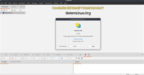 Codelite Ide Nedir Nasıl Kurulur Sistemlinuxorg 🐧 🇹🇷 Gnulinux
