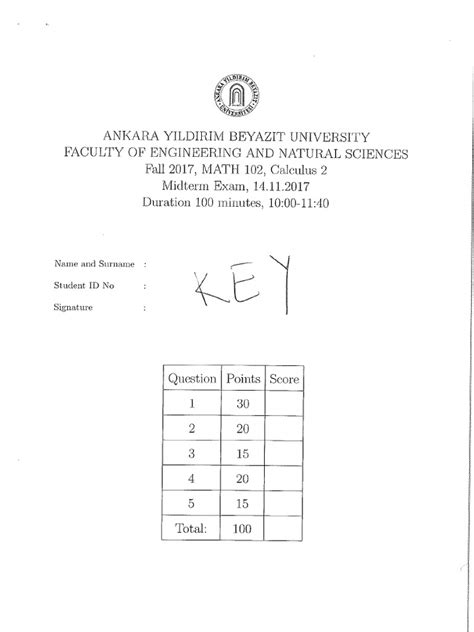 2017 Fall Math 102 Midterm Solutions 2 Pdf