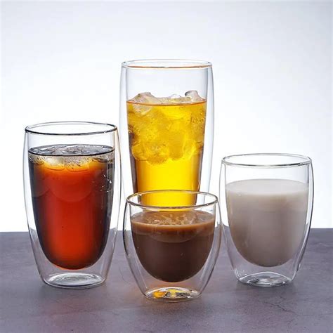 1 шт бутылка для воды кофейная чашка набор термостойкая Двойная Стенка стеклянная чашка ПИВО