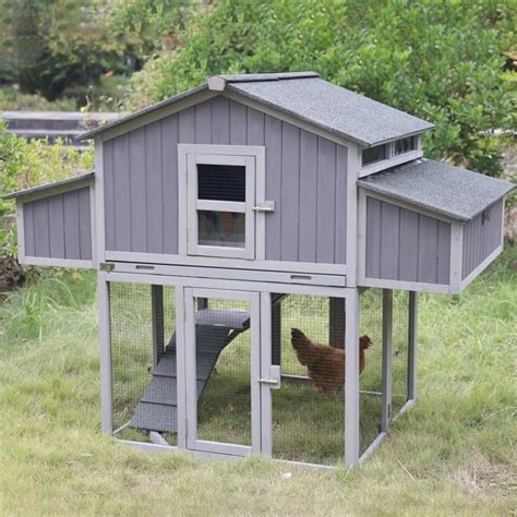 Folding Chicken Coop With Multi Level Nesting Box Foter