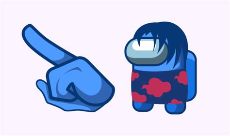 Cursor Custom Cursor Among Us Itachi Uchiha Character For Chrome Cursor Space