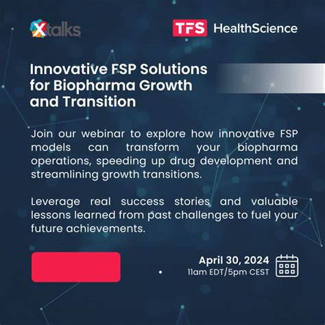 Tfs Healthscience On Linkedin Webinar Fspmodels