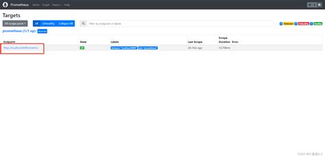 Linux安装普罗米修斯prometheus监控 Csdn博客