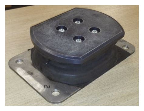 The Rail Vehicle Buffer And Its Experimental Results A The Photo Of