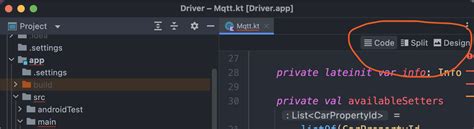 How To Hide IntelliJ Android Studio Compose Code Split Design Bar Stack Overflow