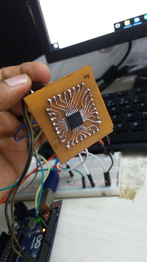 Niju K Jacob On Linkedin Atmega328 Au Successfully Completed Pcb Designing Using Altium